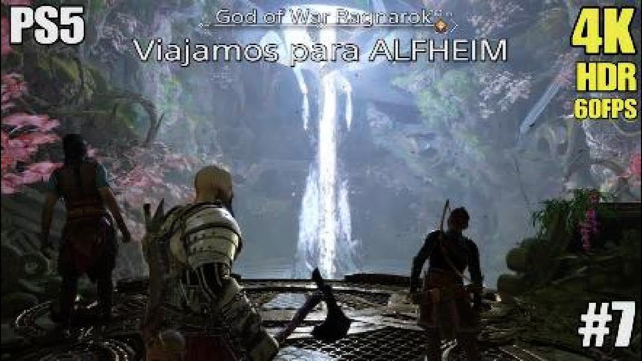 Viajem para Alfheim #7 God of War Ragnarok (PS5) 4K HDR 60FPS Gameplay ...