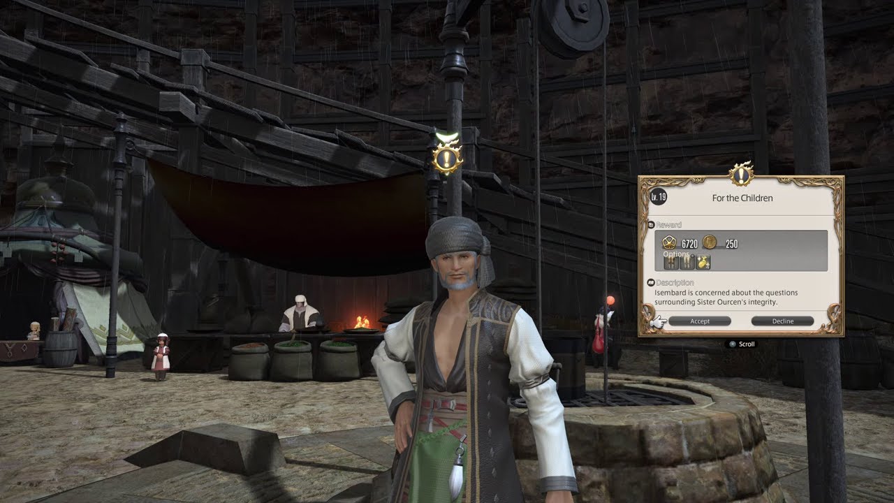 FFXIV A Realm Reborn Main Scenario Quest: For the Children - YouTube