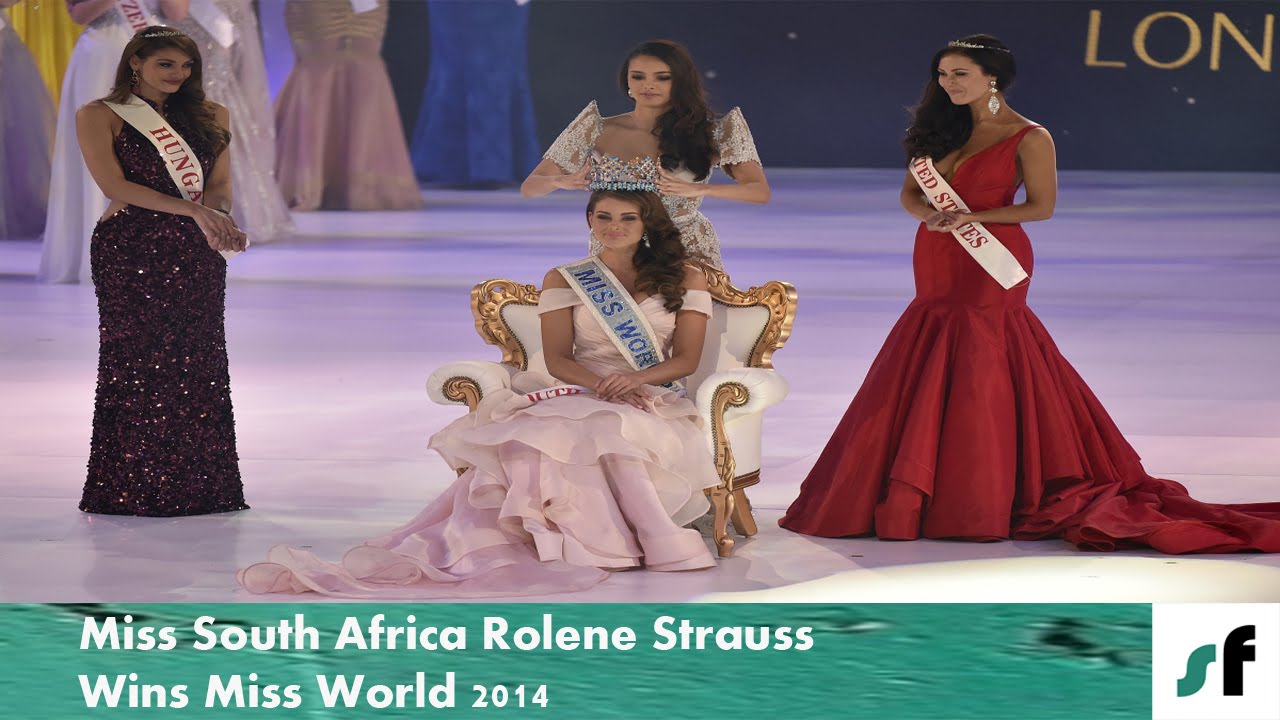 Miss World 2014 - Rolene Strauss Miss South Africa wins winner the ...