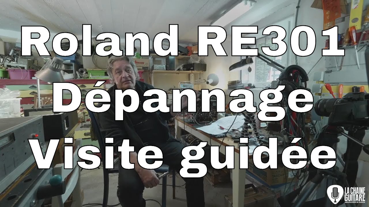 Roland RE301 Echo à bande, visite guidée et dépannage - Chronique de ...