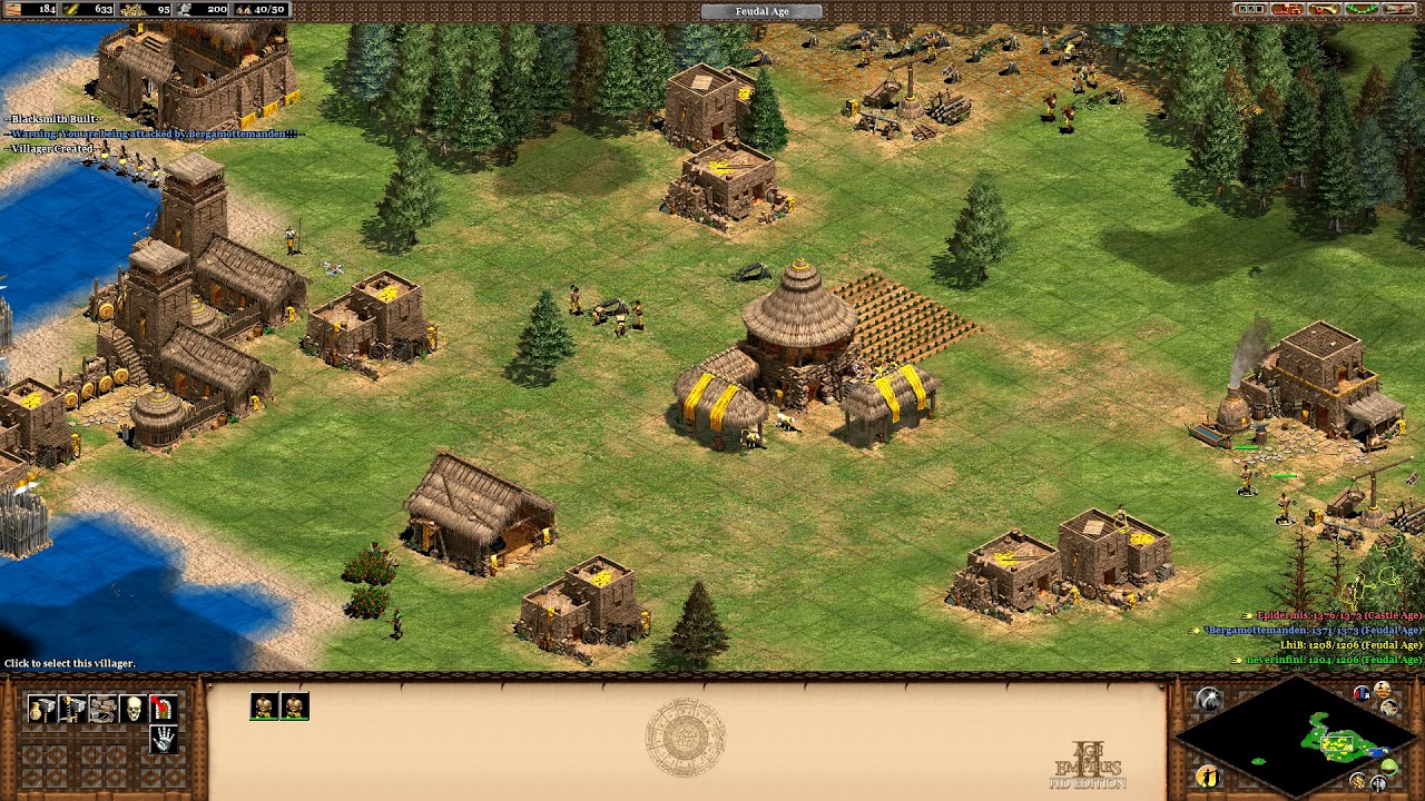 Age of Empires 2 HD 2v2 Full Random as Malians - YouTube