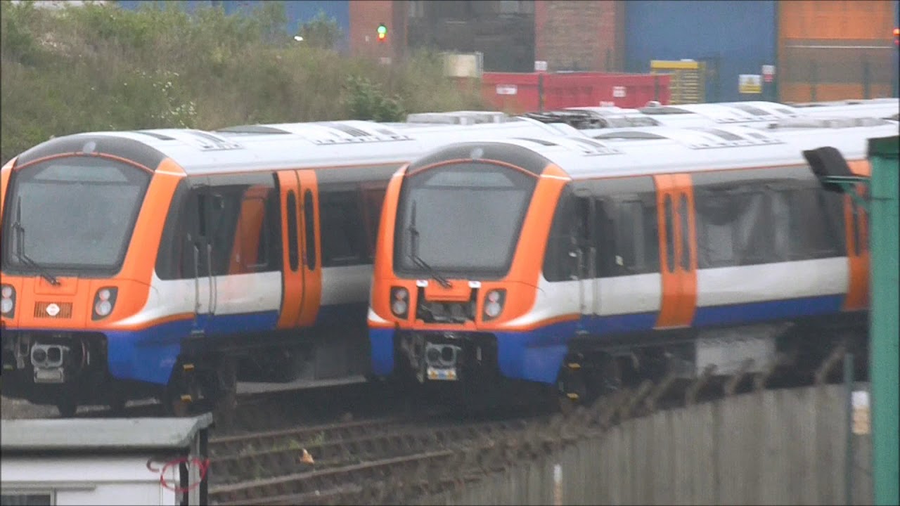 Overground Class 710264 on Derby Litchurch Lane test track & Derby R.T ...