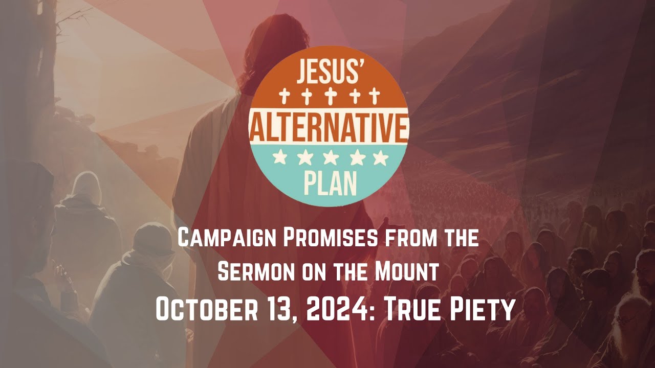 True Piety | Jesus' Alternative Plan | Hamline Church Worship 10/13/24 ...