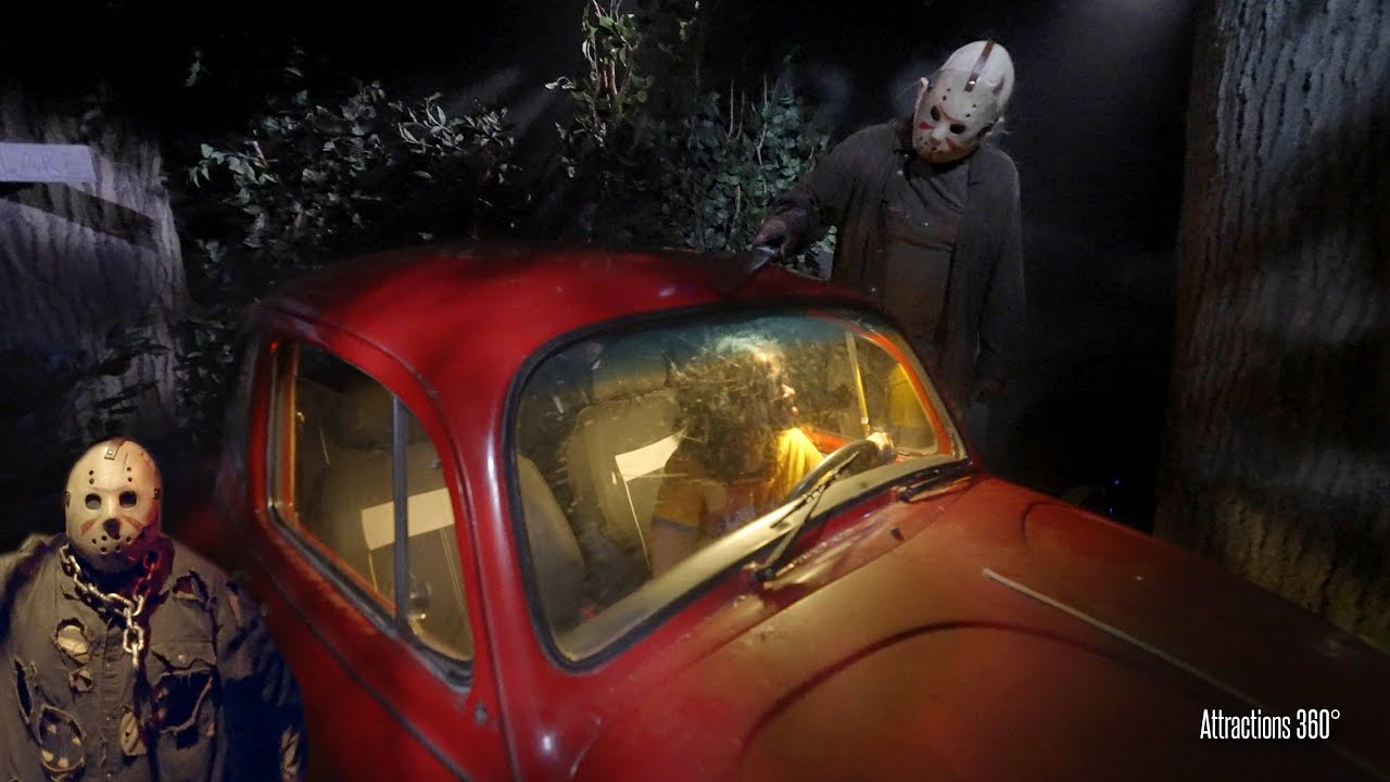 "Jason Universe" Friday the 13th Haunted House | SOLO Walkthrough ...