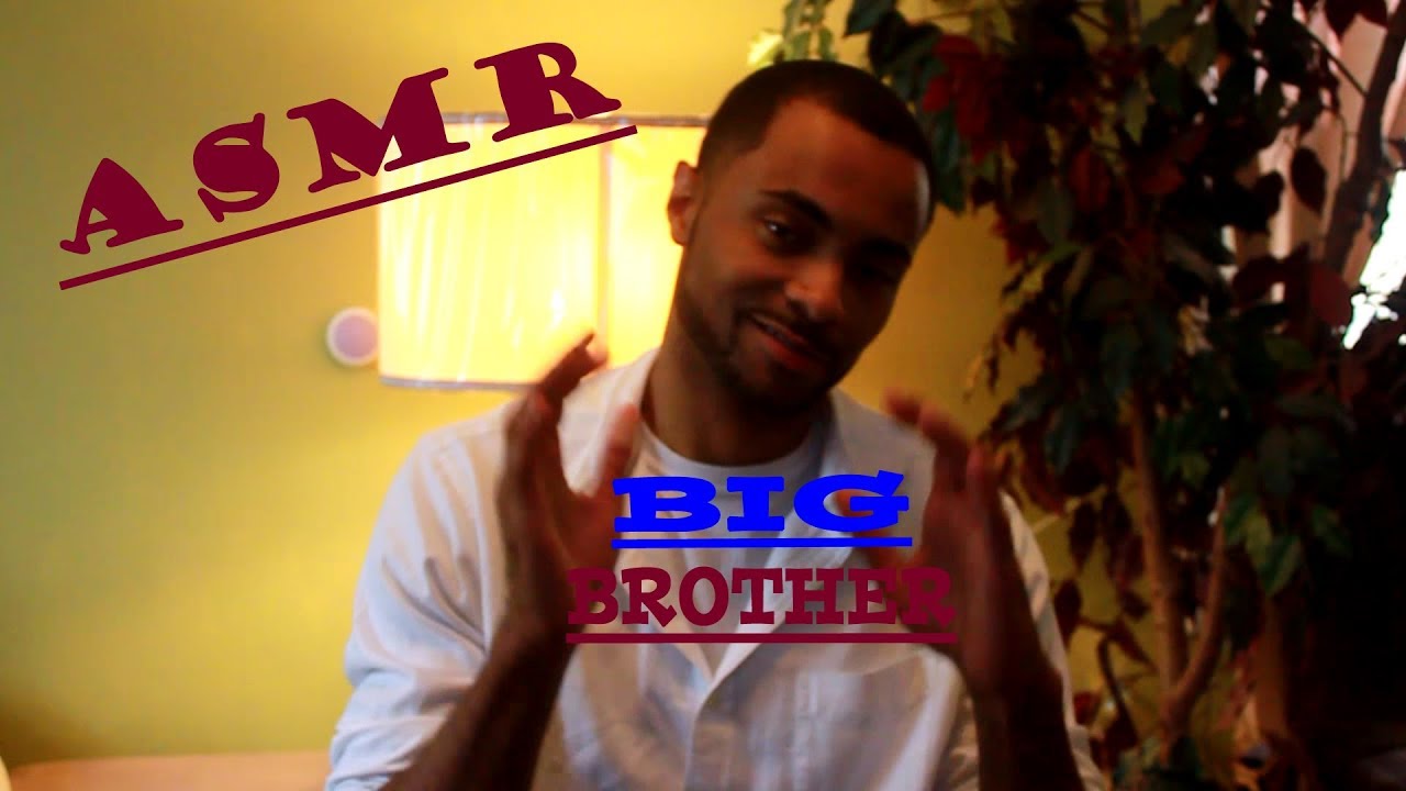 ASMR Big Brother "The Talk" Part 2 (Lot's of hand movements, hand ...