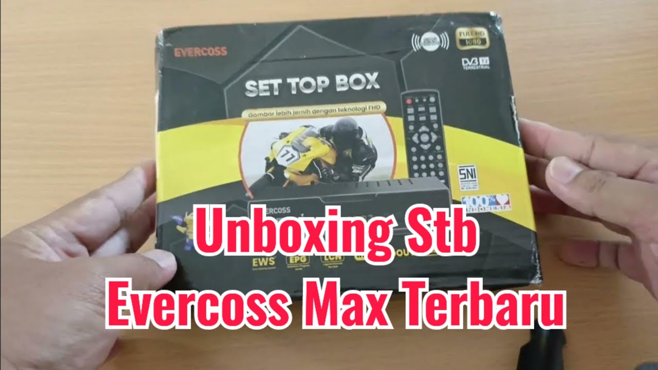Unboxing Set Top Box Evercoss MAX Terbaru - YouTube