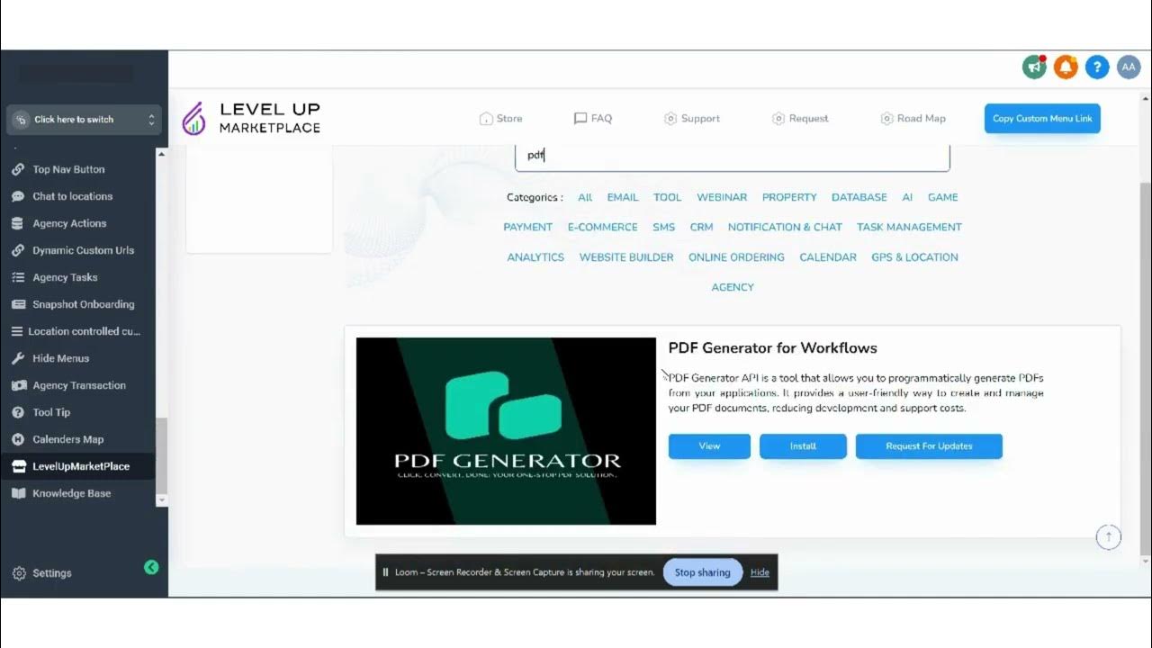 Pdf Generator App Installation - YouTube