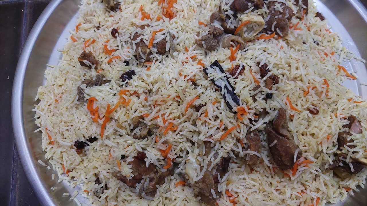 Mutton Kabuli pulao (Afghani)recipe - YouTube