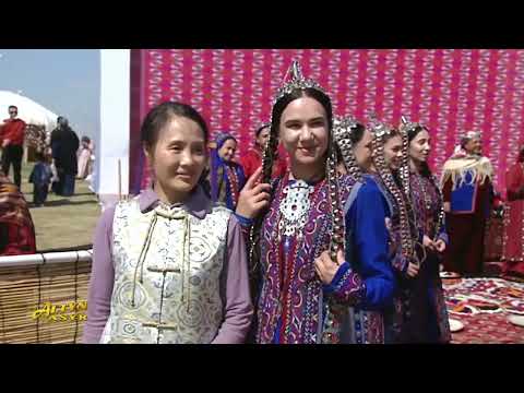 Türkmenistanda Milli bahar baýramy uly ruhubelentlikde bellenilýär