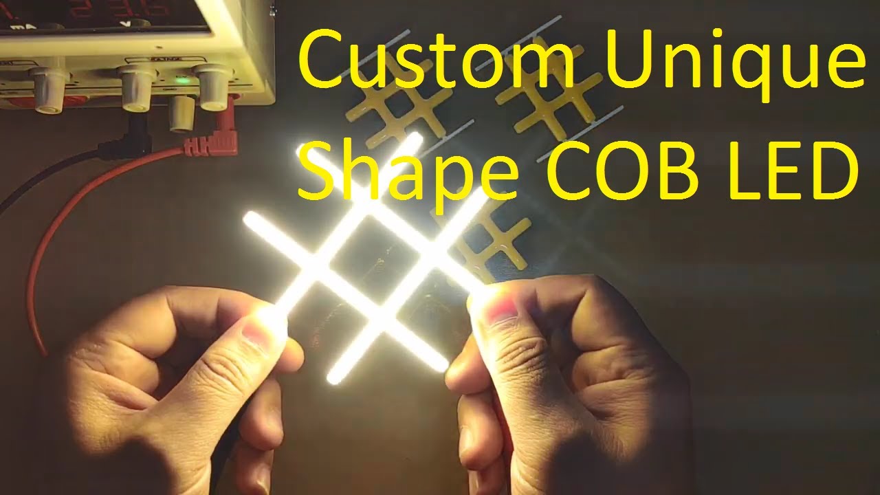 Custom shape COB LED:Design unique shape COB LED array custom size ...