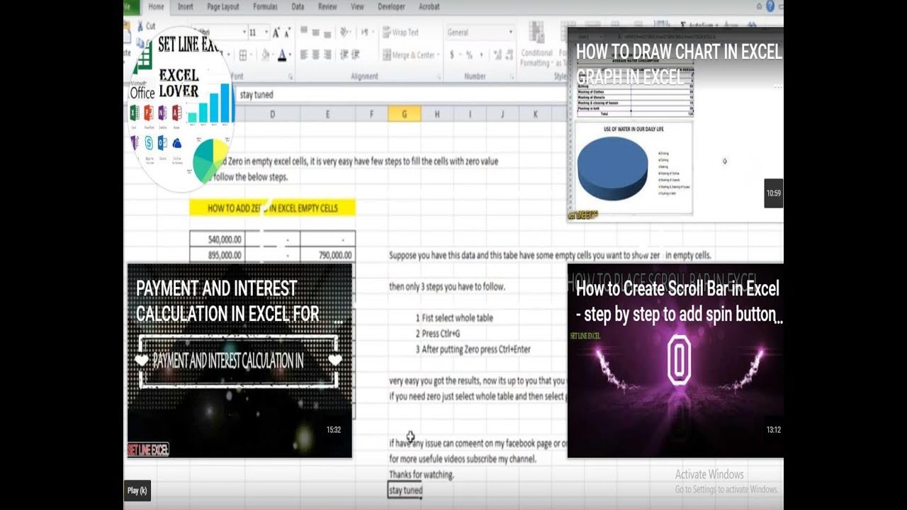 HOW TO ADD SIGN OR FIGURE AT THE END OF NUMBERS IN EXCEL - YouTube