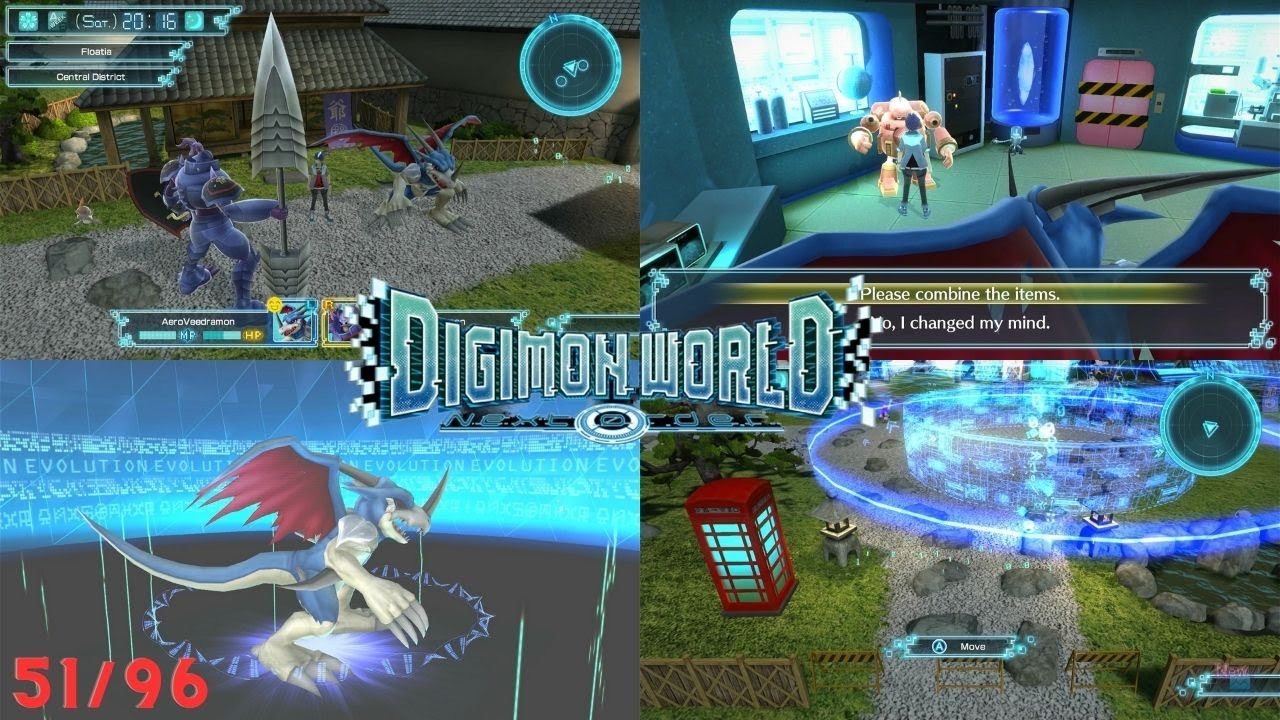 Digimon World Next Order Recruitment MagnaAngemon Quest - YouTube