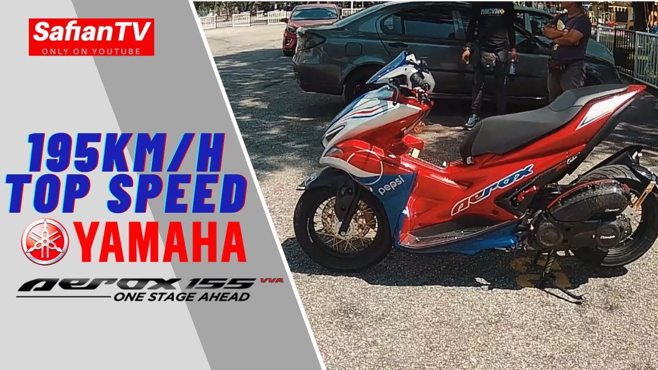 Yamaha Aerox (NVX) Custom Dan Modified Review - YouTube
