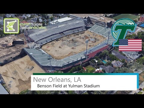 Benson Field at Yulman Stadium (New Orleans) !Under Construction ...