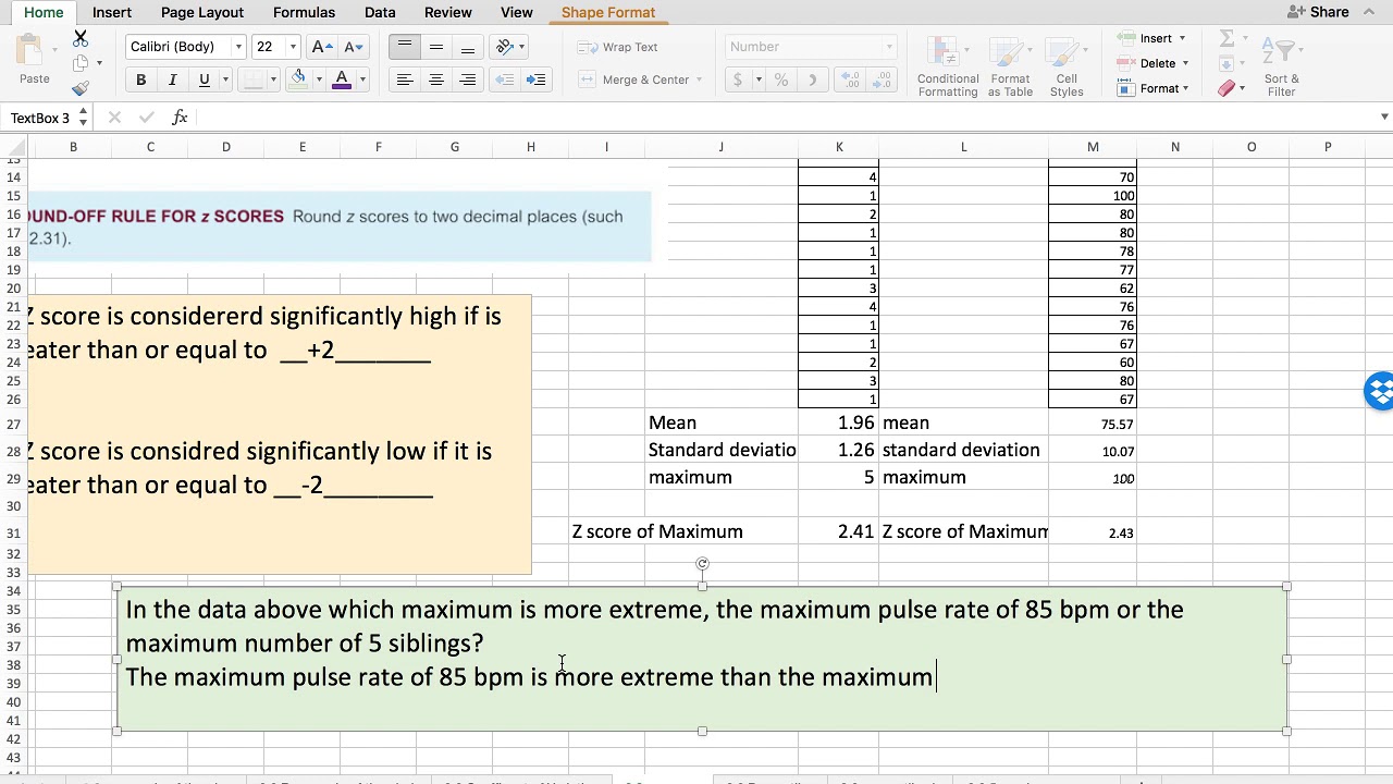 3 3 relative standing and box plots - YouTube