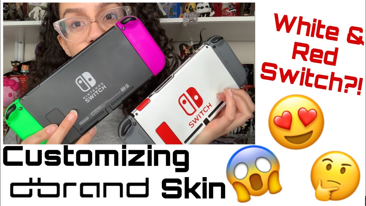 Customizing Dbrand Switch Skin - YouTube