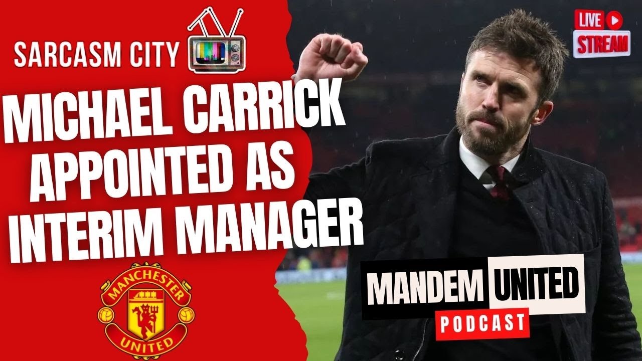 MICHAEL CARRICK APPOINTED AS INTERIM MANAGER BY MANCHESTER UNITED - YouTube