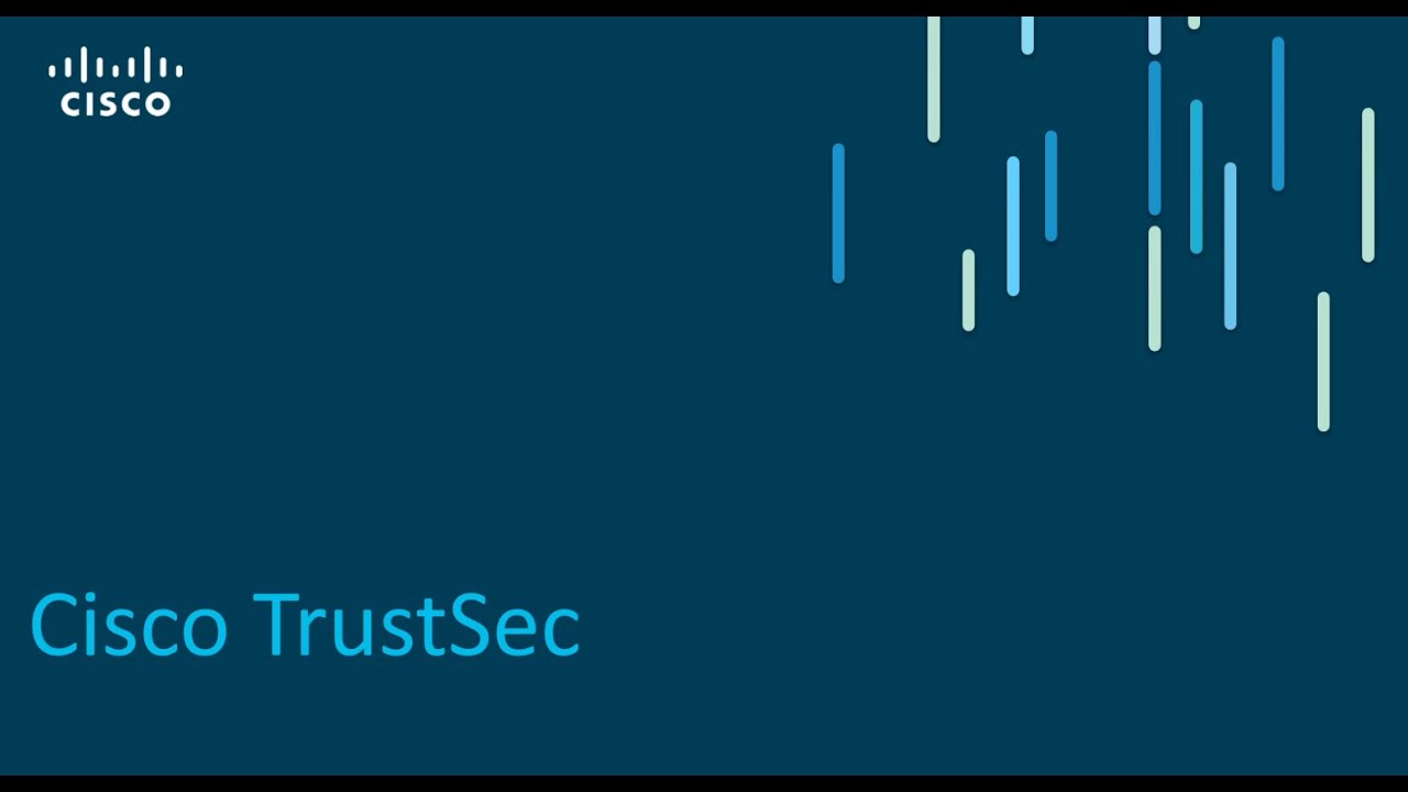 Cisco TrustSec - YouTube