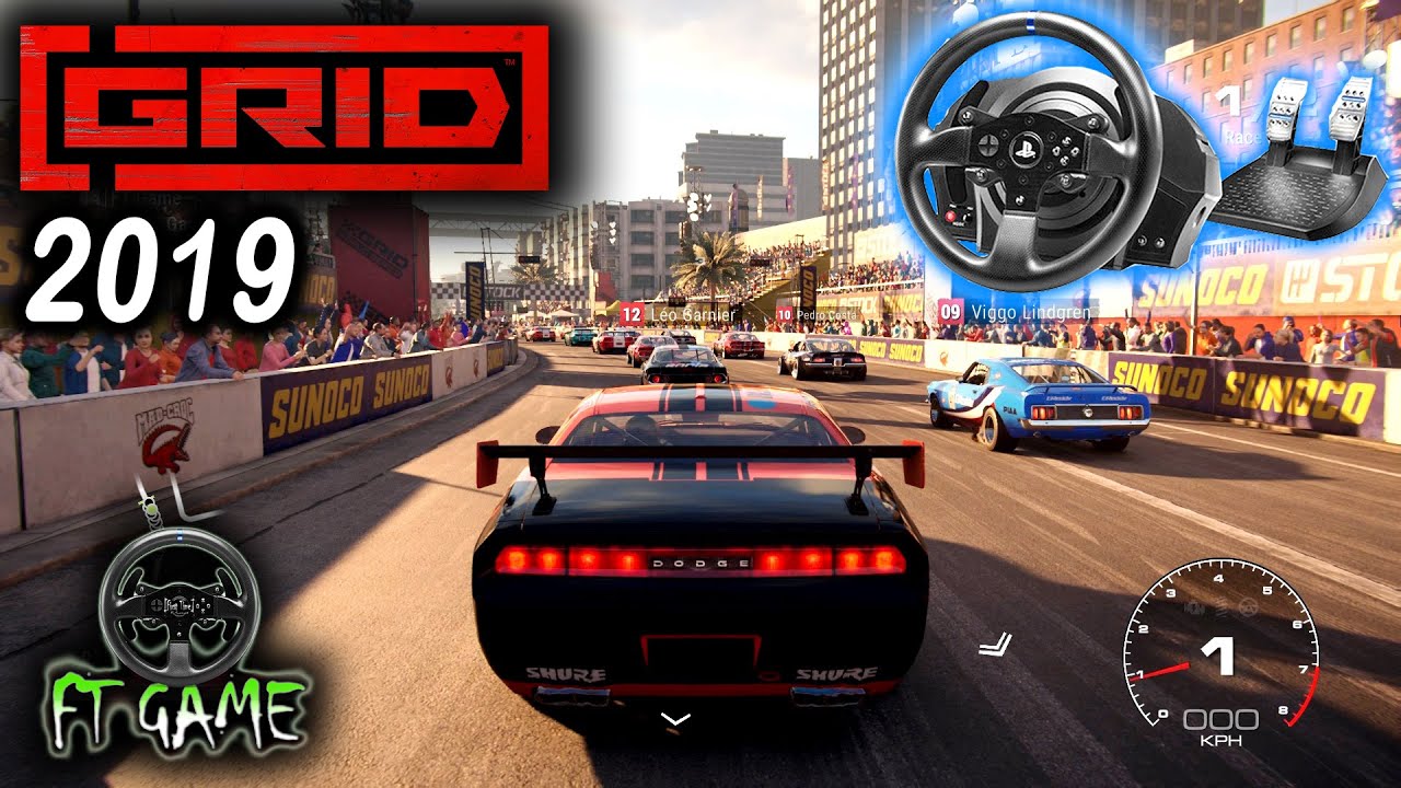 GRID 2019 Gameplay and Thrustmaster Settings! - YouTube
