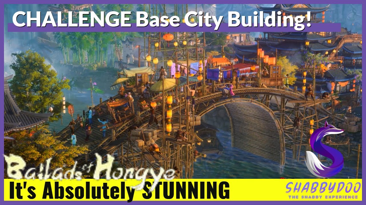 The Most BEAUTIFUL City Builder | Ballads Of Hongye First Look - YouTube