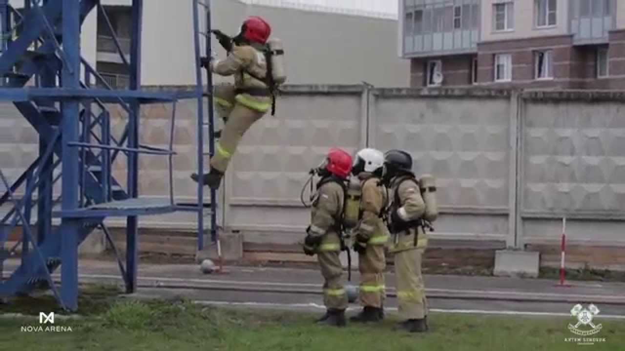Пожарное многоборье или FireFighter CrossFit. - YouTube