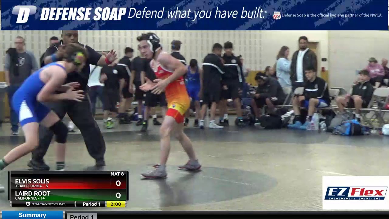 Mat 8 106 Connor Reeves Florida Vs Collin Guffey California - YouTube
