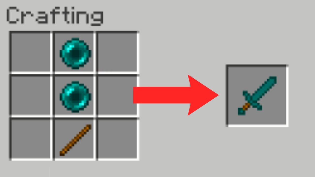 HOW TO CRAFT a ENDER SWORD in Minecraft - YouTube