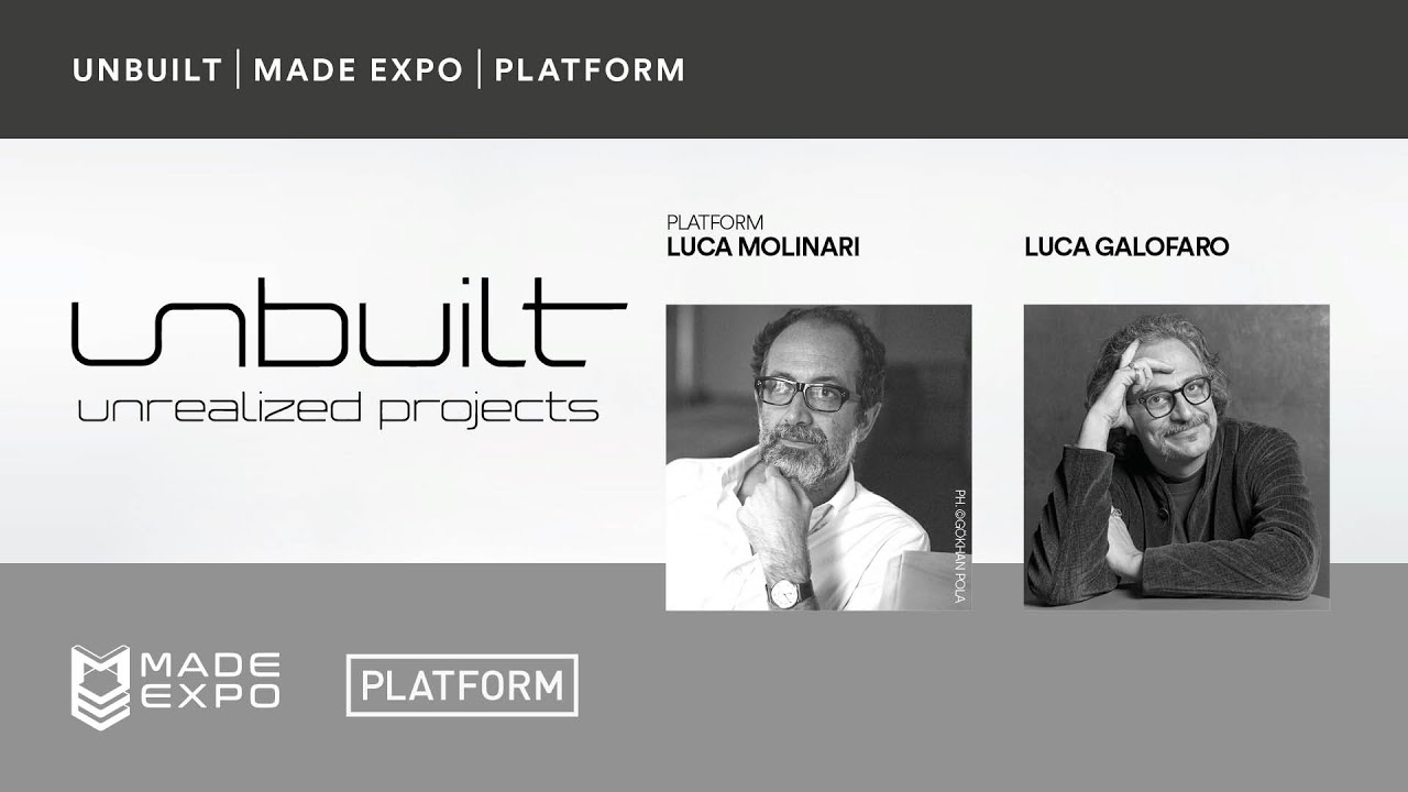 UNBUILT: un dialogo con Luca Galofaro - YouTube