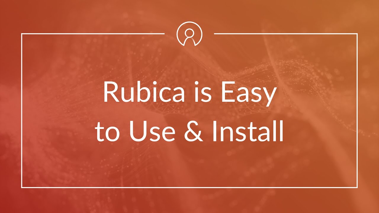 Rubica is easy to use & install - YouTube