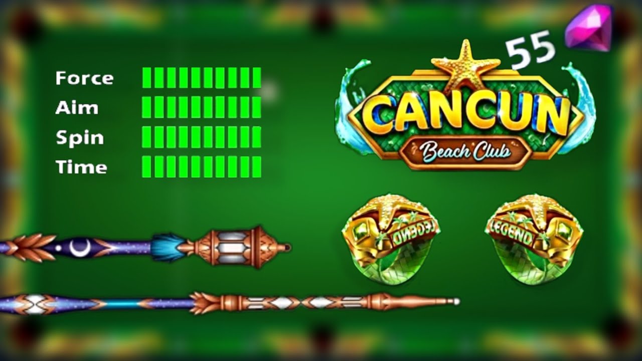 8 Ball Pool ! Elite Lounge Unlock ! New 3 Table Cancun / Cannes / Doha ...
