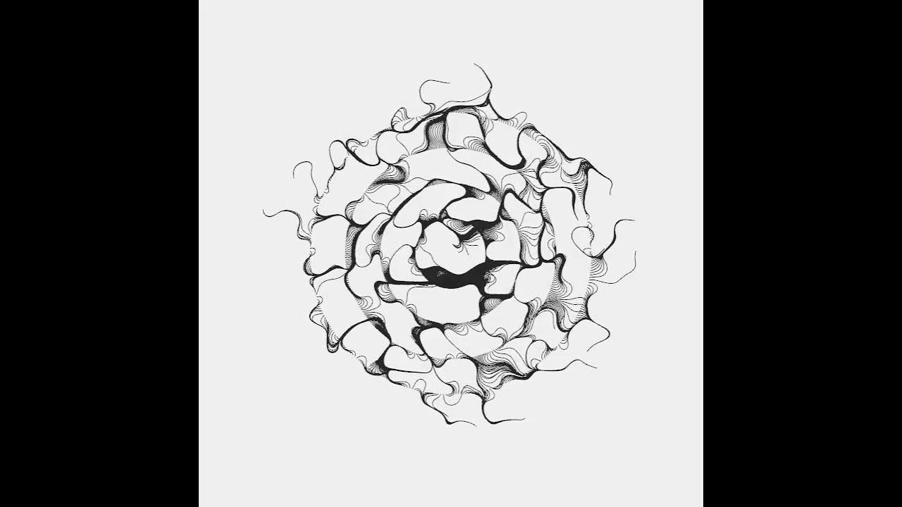 Noise walker from multiple circles. Draw by openFrameworks - YouTube