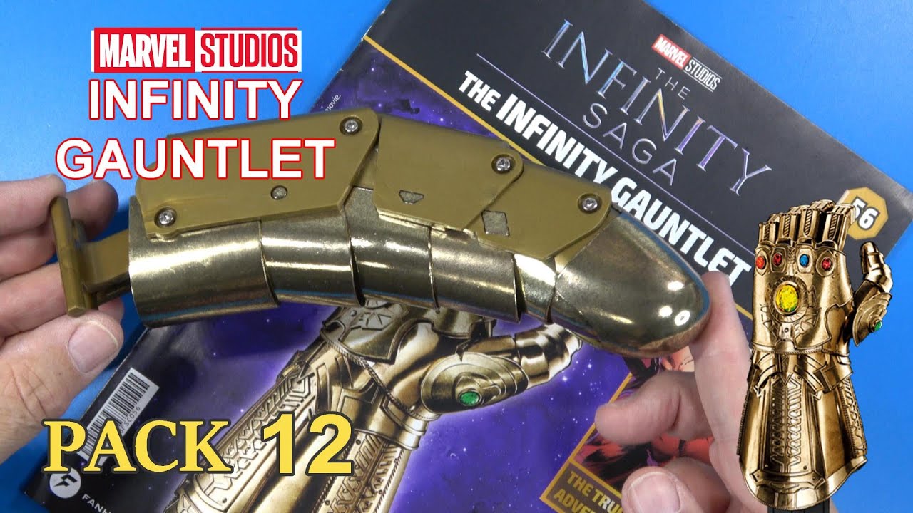 Build the Thanos Infinity War Gauntlet Stages 52-56 By FanHome | ASMR ...