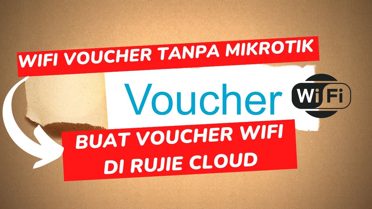 Cara Mudah Membuat Voucher WIFI Di Ruijie Cloud - YouTube