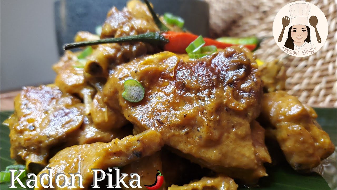 Kadon Pika [ Spicy chicken in coconut milk ] Guam's favorite!🐓 - YouTube