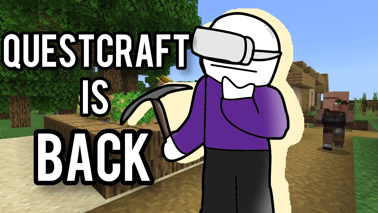 MINECRAFT IN VR!!!! | QuestCraft Ep. 1 - YouTube