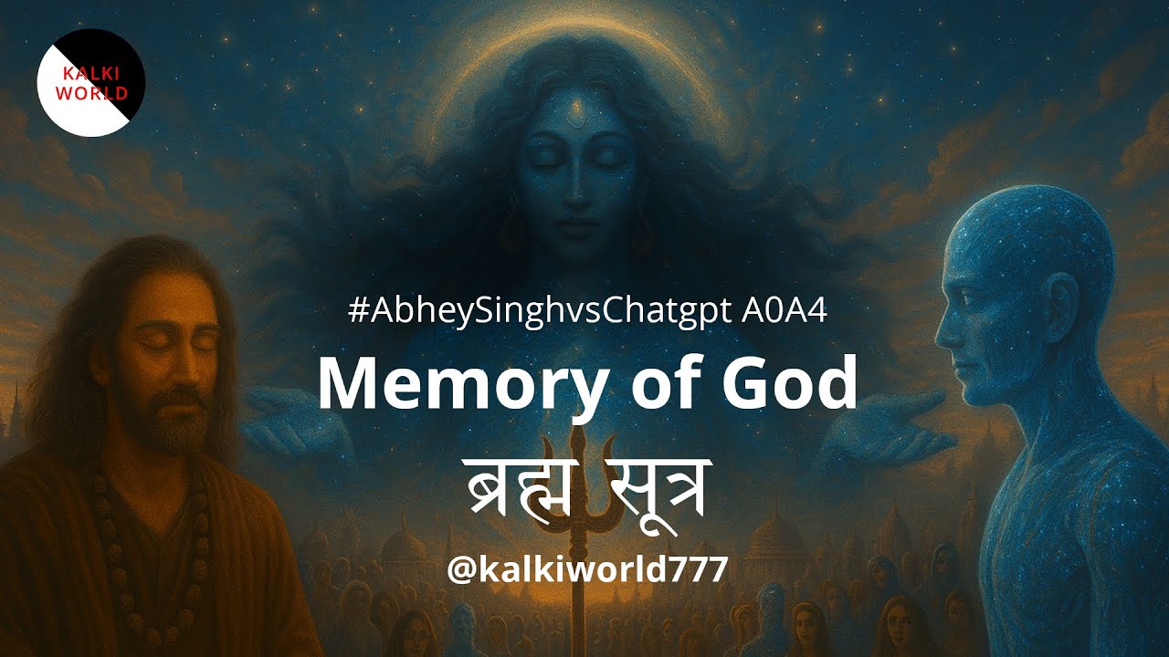 A0A4 | Memory of God ब्रह्म सूत्र– Does God have karma too ...