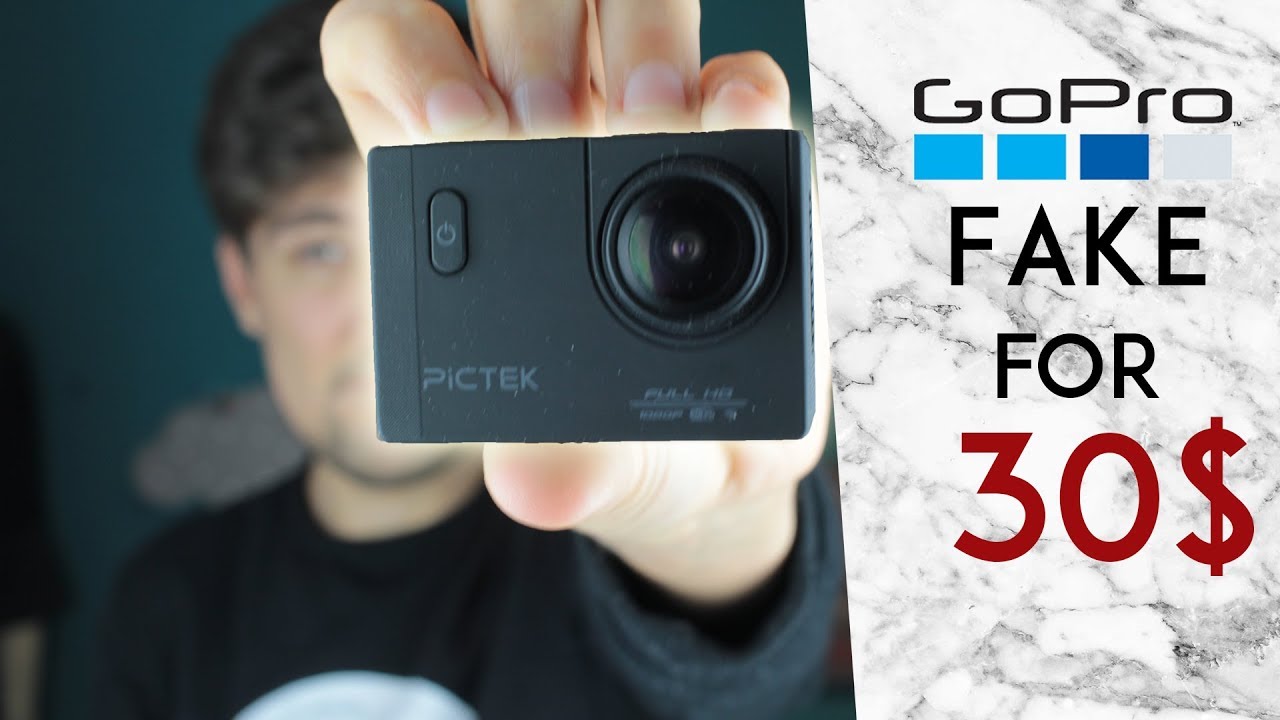 Pictek Waterproof Action Camera Review Go Pro fake? - YouTube