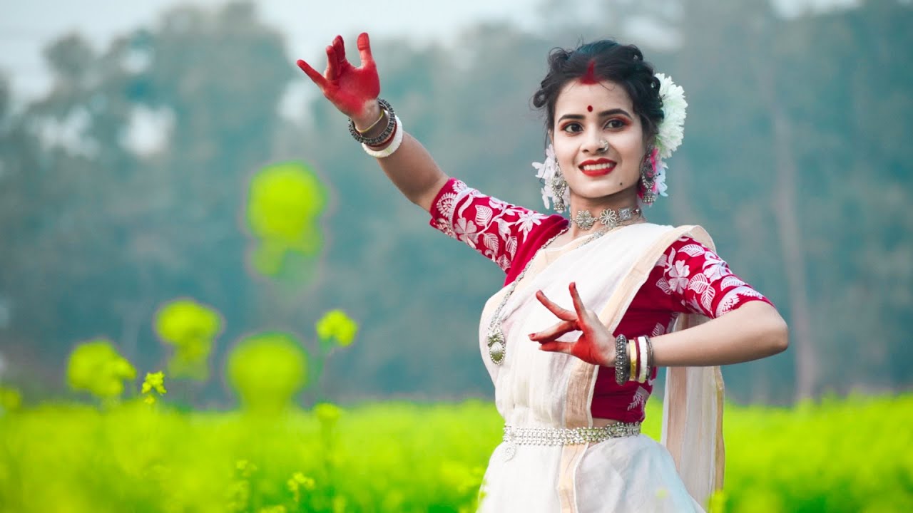 Saraswati Puja New Song 2024 | Hey Sharde Ma | Dance Cover Tithi ...