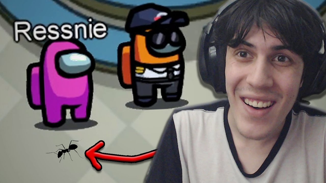 New ANT IMPOSTOR Role in Among Us (w/ Sub & Fletch) - YouTube