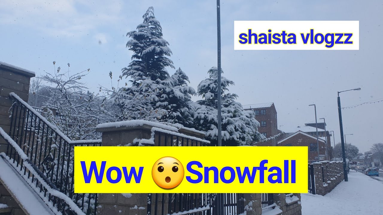 Enjoy the snow with us |first wintet snow 2021 - YouTube