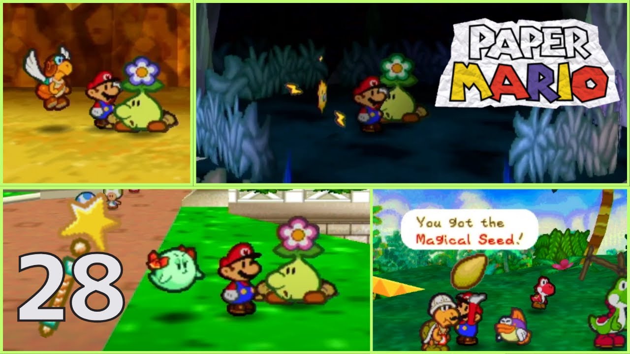[N64] Paper Mario 64 ENG | THE MAGICAL SEEDS #28 [Text Only] - YouTube