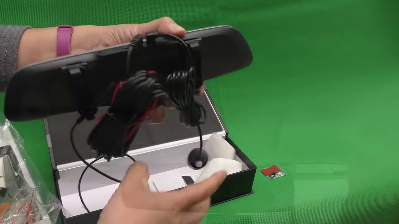 360° Cámara en el retrovisor de tu auto. - YouTube