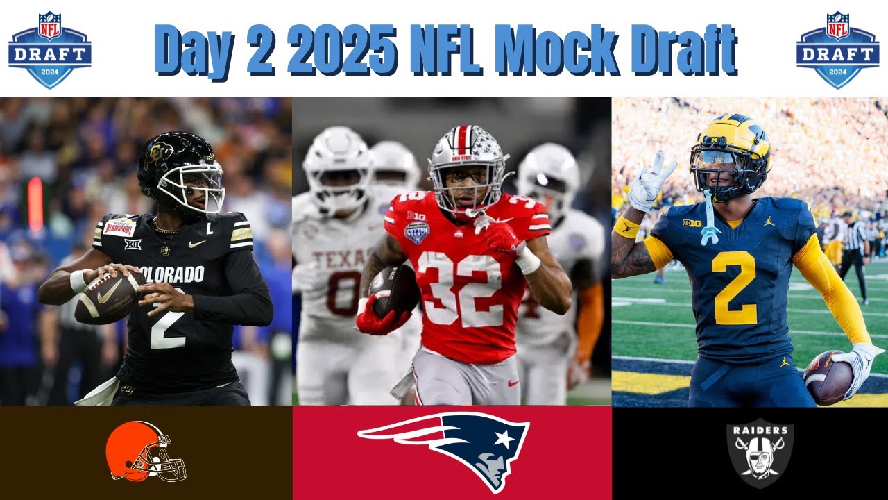2025 NFL Mock Draft | POST 1ST ROUND (Rounds 2-3) - YouTube