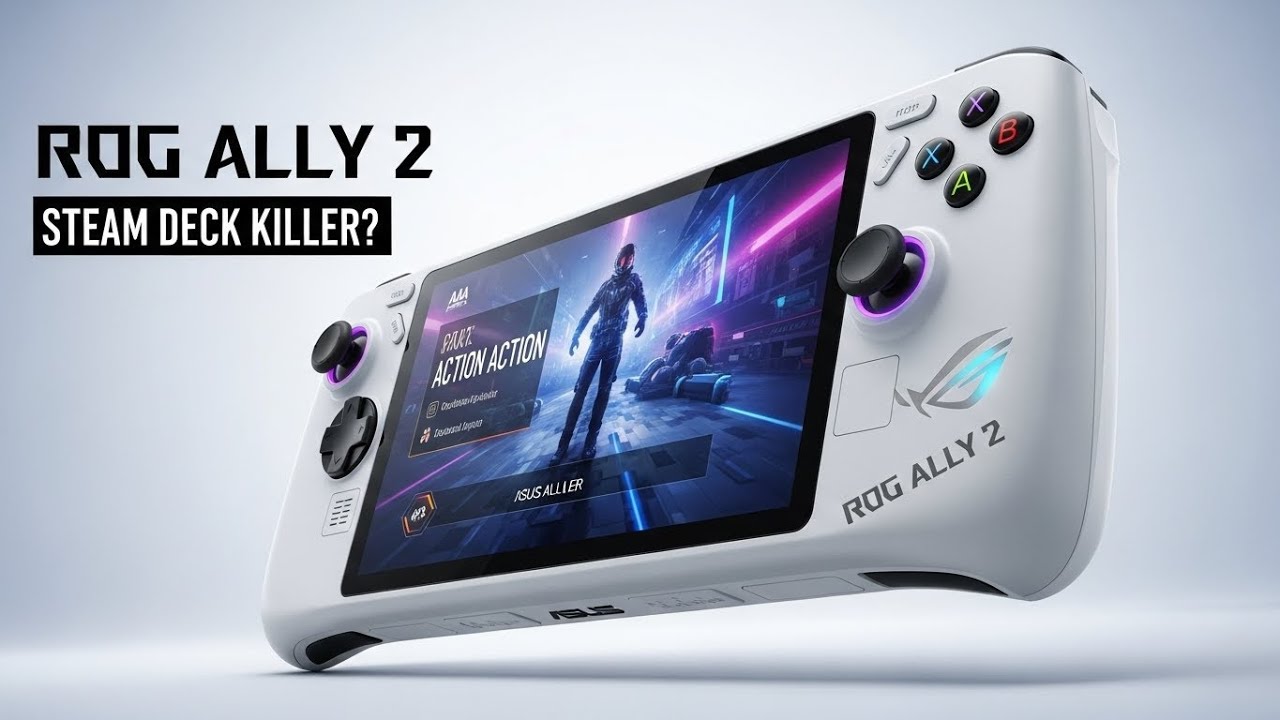 ROG Ally 2 Rumors: Next-Level Portable Gaming Power - YouTube