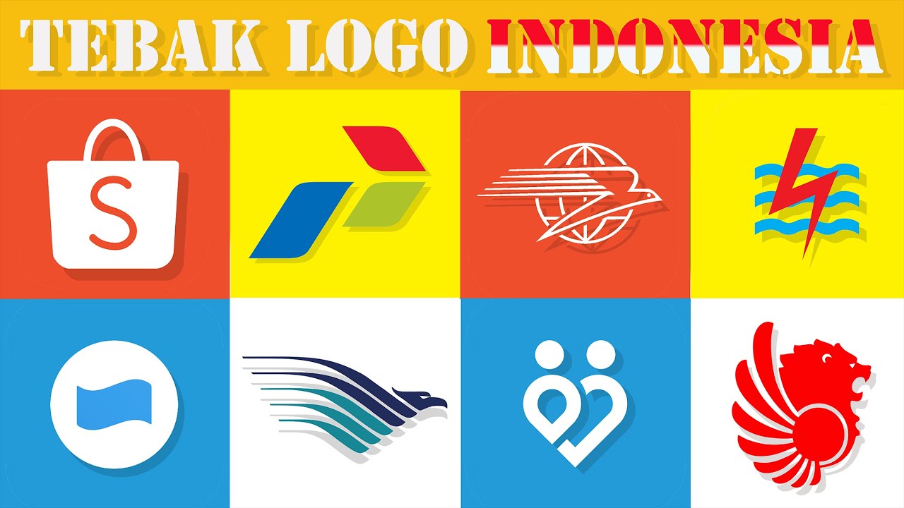 Tebak Logo Edisi Indonesia | Tebak Logo Terkenal di Indonesia - YouTube