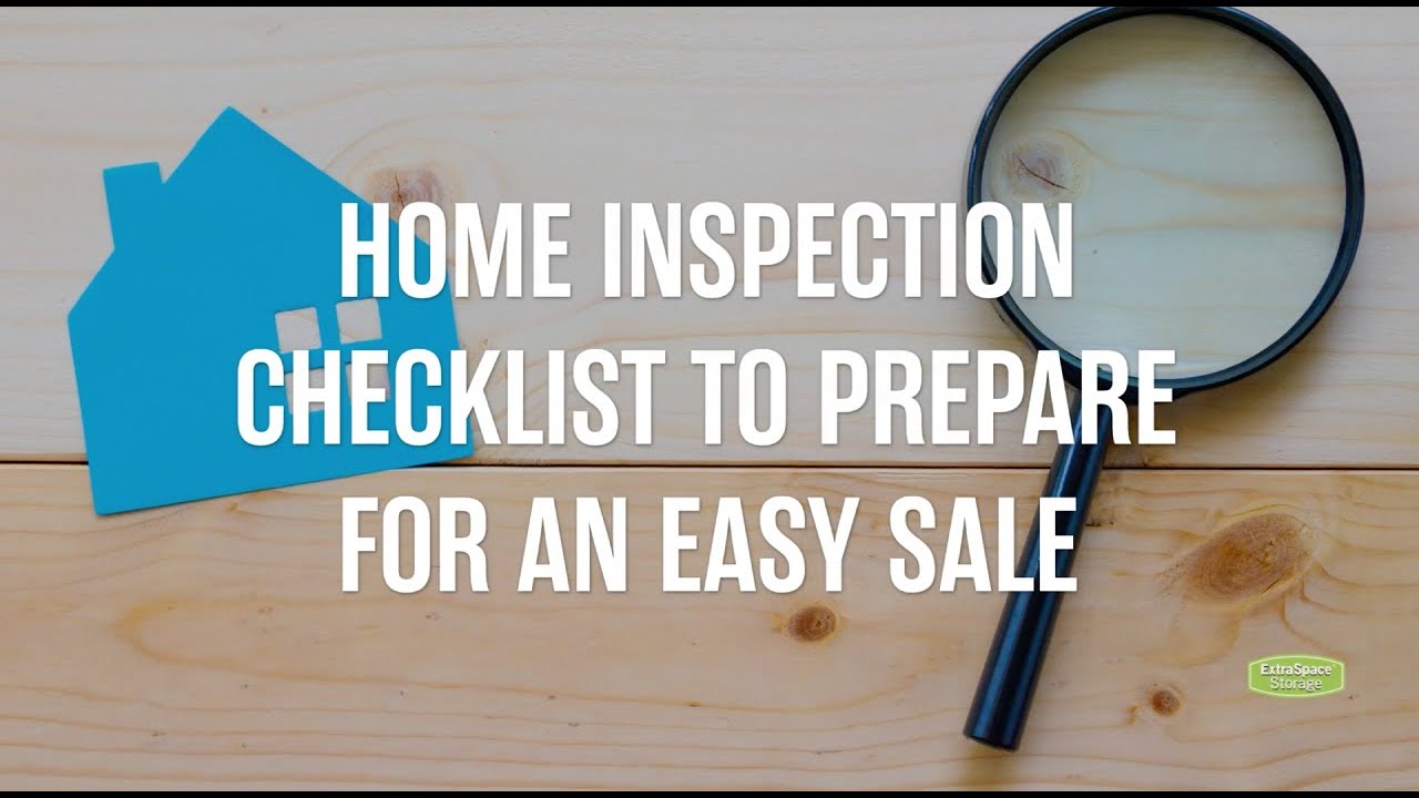 Home Inspection Checklist to Prepare for an Easy Sale - YouTube
