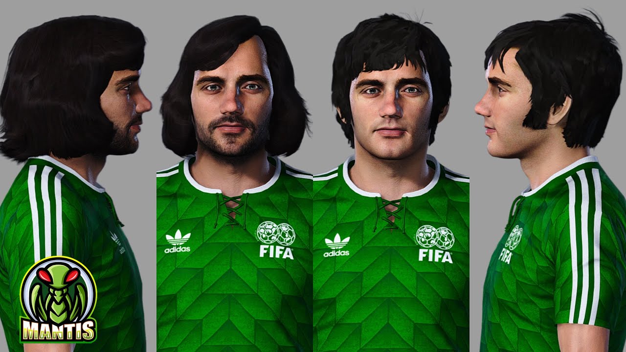 George Best face By Gabri Facemaker for PES 2021 PC [ONLY PC/SOLO PC ...