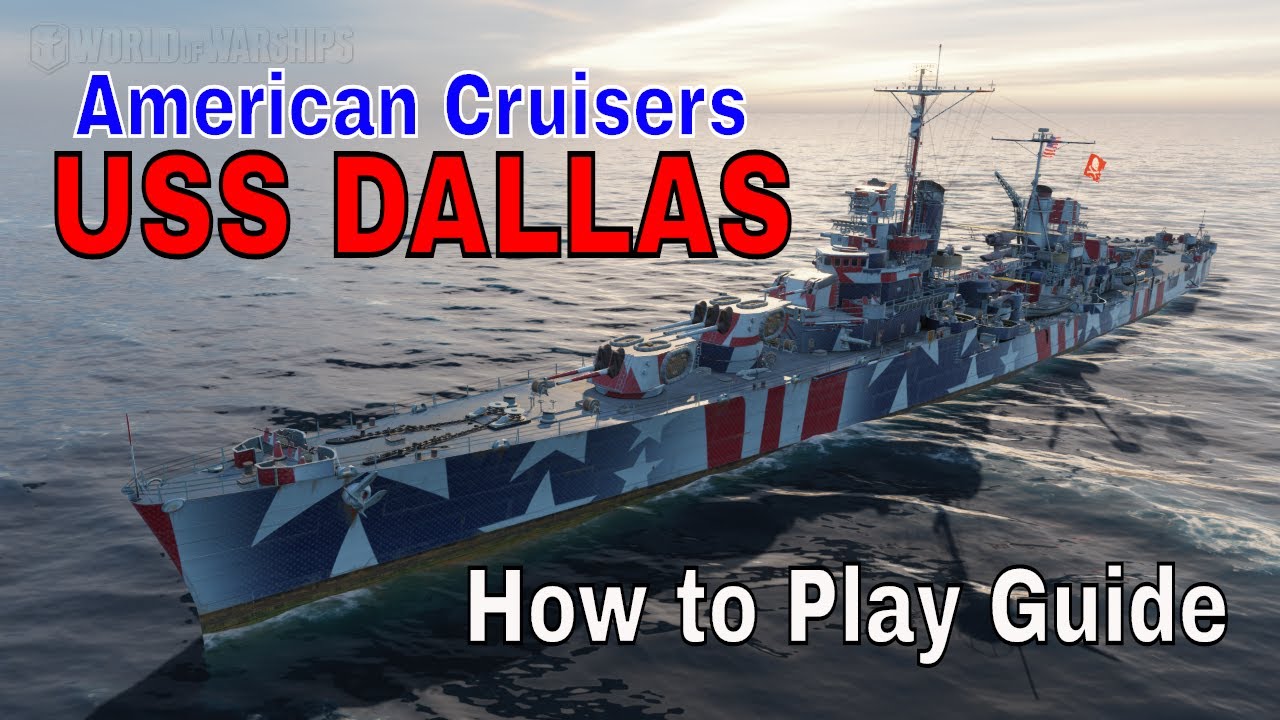 World of Warships USS Dallas Wows Replay Highlights Gameplay Guide ...