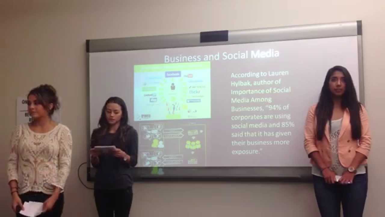 Group PowerPoint Presentation #2--Social Media - YouTube