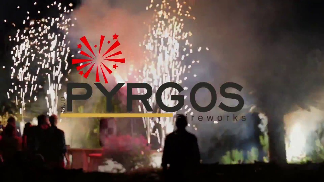 PYRGOS fireworks, Pyro musical fireworks display, Cyprus 2017, Anassa ...